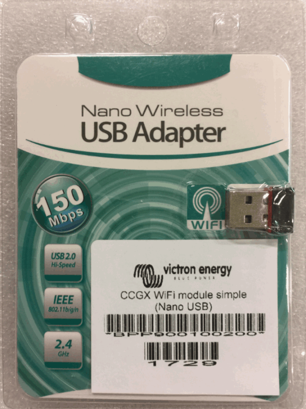 Victron CCGX WiFi module simple (Nano USB) - Sikkerhet Om Bord AS