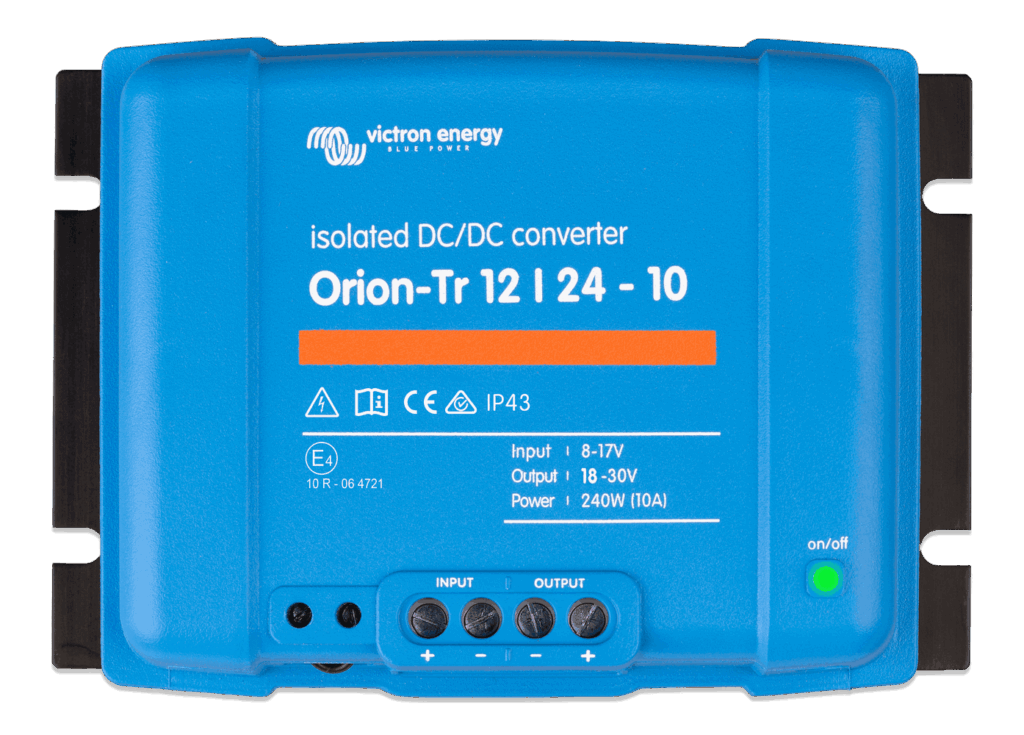 Victron Orion-Tr 12/24-10A (240W) Isolated DC-DC converter - Sikkerhet ...