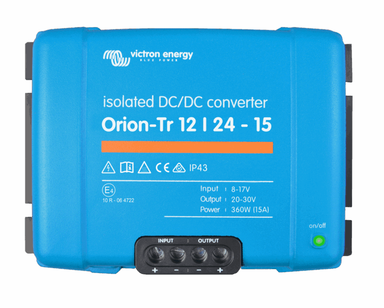 Victron Orion-Tr 12/24-15A (360W) Isolated DC-DC converter - Sikkerhet ...