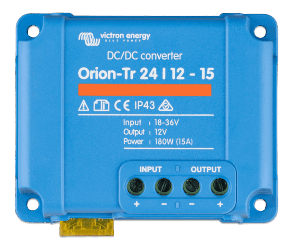 Victron Orion-Tr 24/12-15 (180W) DC-DC converter - Sikkerhet Om Bord AS